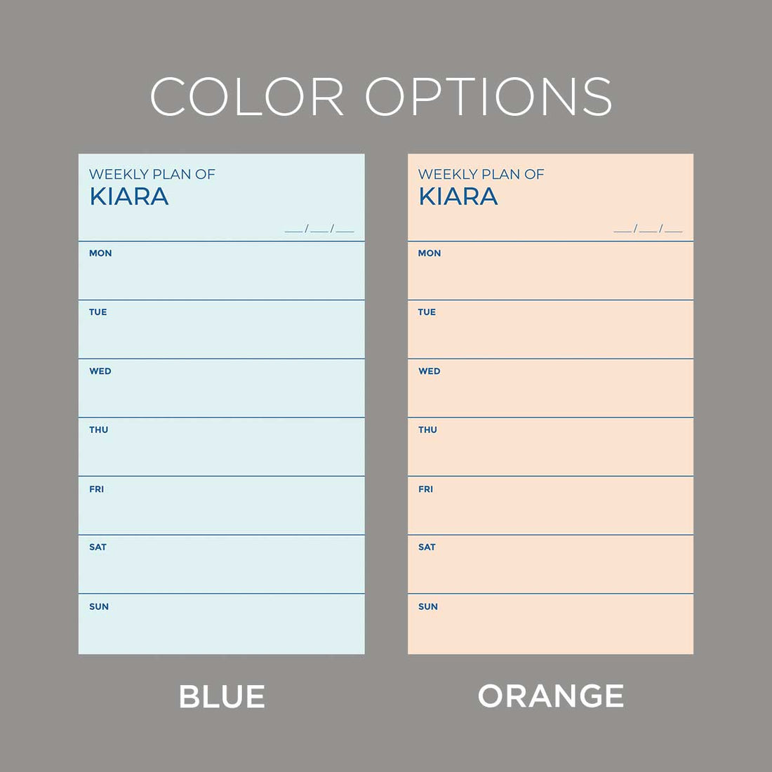 Weekly Plan Notepad – Bloop Ph