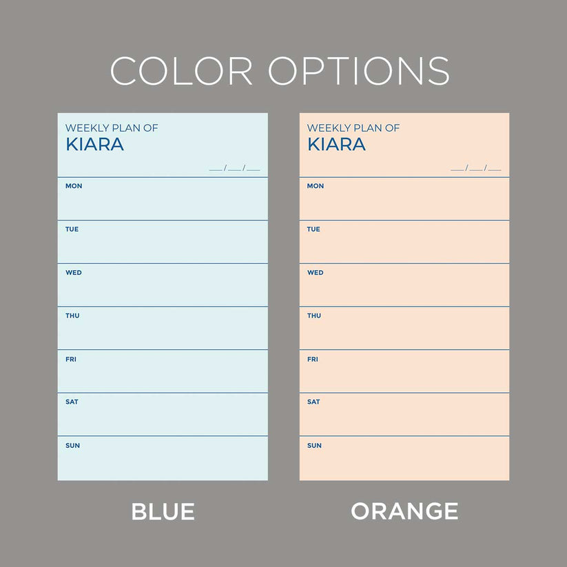 Weekly Plan Notepad – Bloop Ph